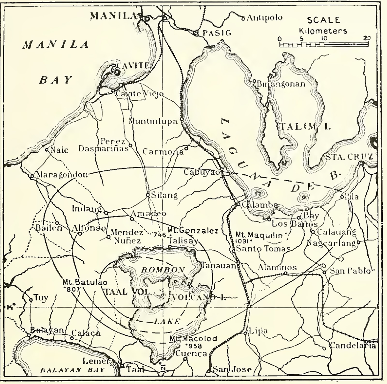 Taal Volcano Map - World #3 - Philippines warns of 'explosive eruption ...