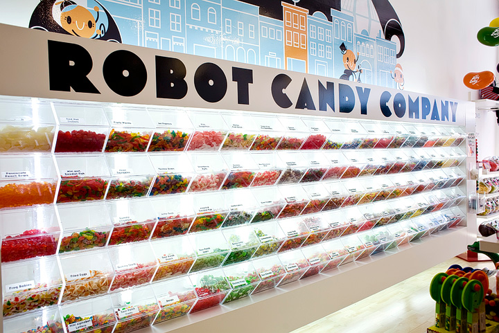 MaDa Designs: Sweet as Candy; Robot Candy that is!