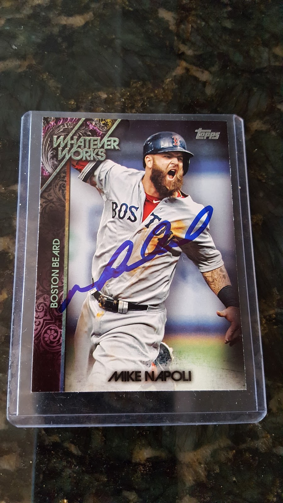 Autograph Through The Mail Athletes: Mike Napoli