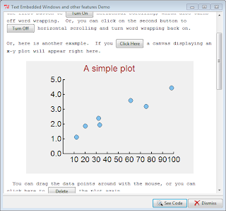 Py In My Eye: Tkinter Text Embedded Windows Demo