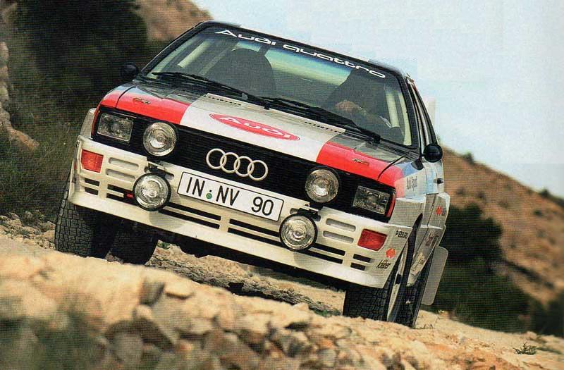 El Blog de Test del Ayer: Audi Quattro Grupo 4