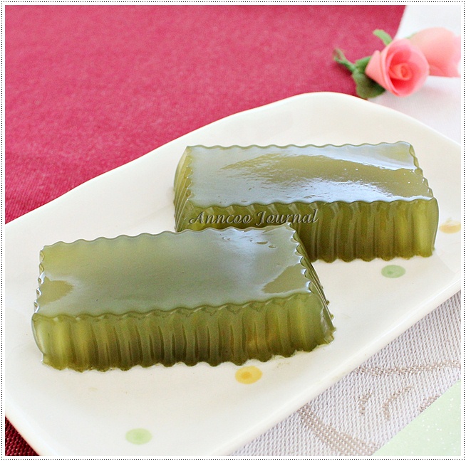 Honey Green Tea Jelly - Anncoo Journal