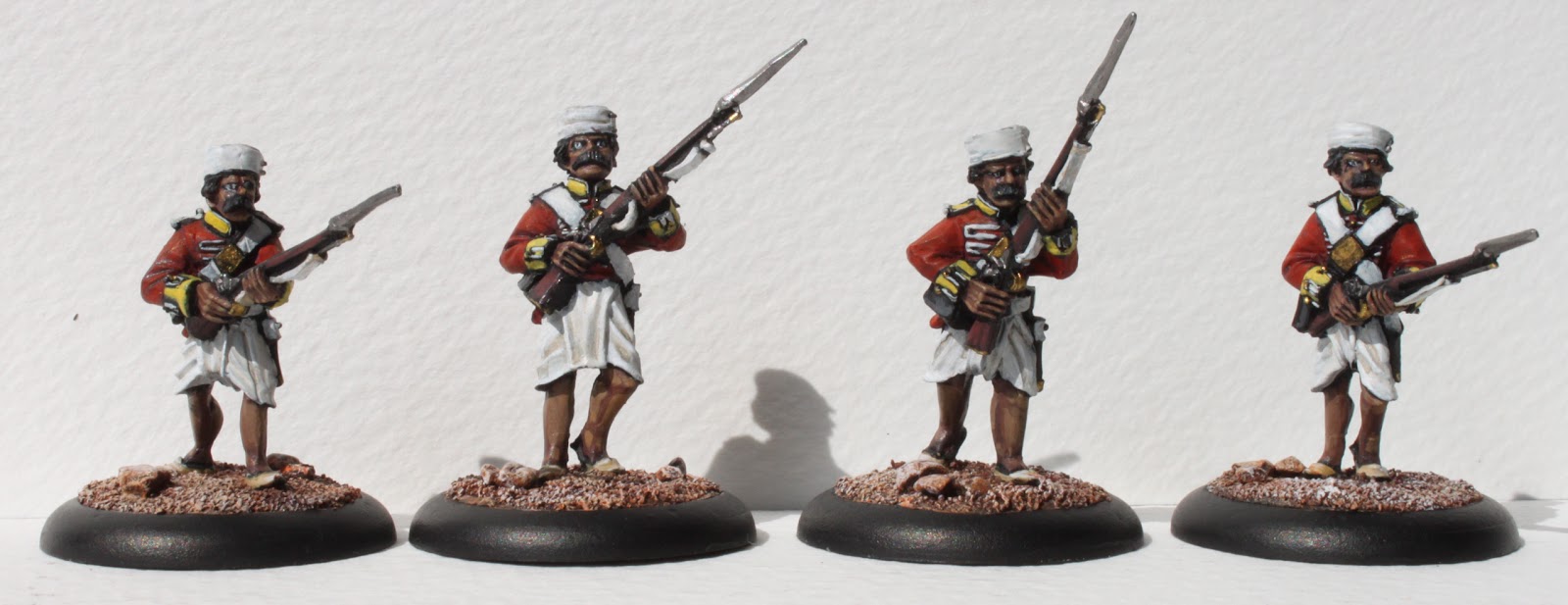 28mm Victorian Warfare: Mutineer Miniatures' Sepoys