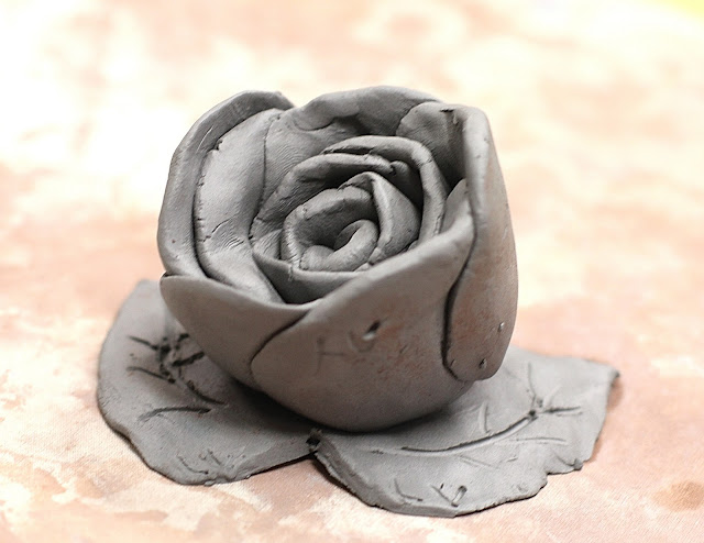 smART Class: Clay Roses for Mother's Day