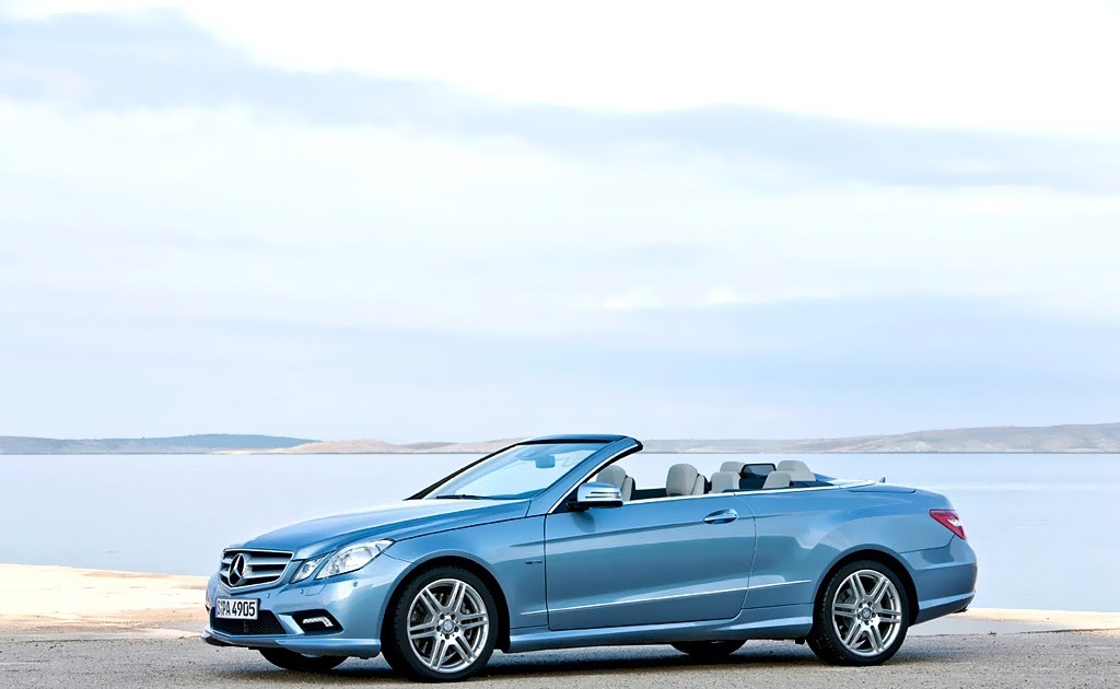 Mercedes E Class Cabriolet Blue Mercedes E Class Review
