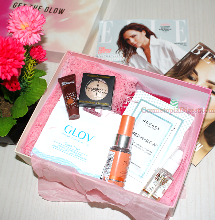 LookFantastic Get The Glow Beauty Box May 2017 Review - Cosmetopia ...