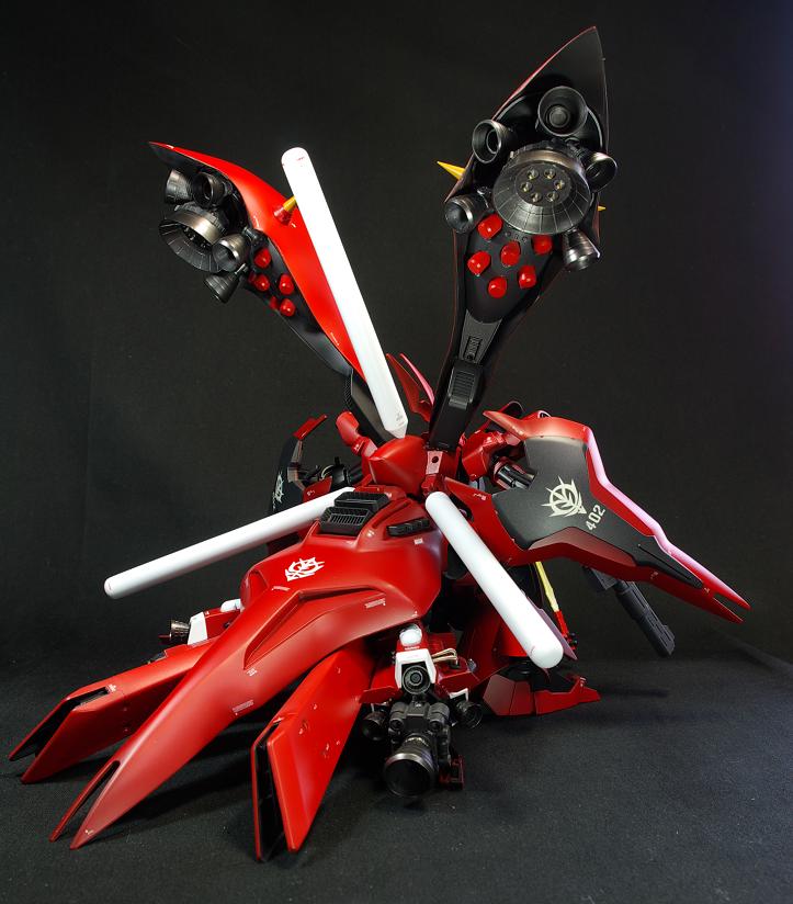 GUNDAM GUY: 1/144 Nightingale [Johnny Ridden Use] - Custom Build