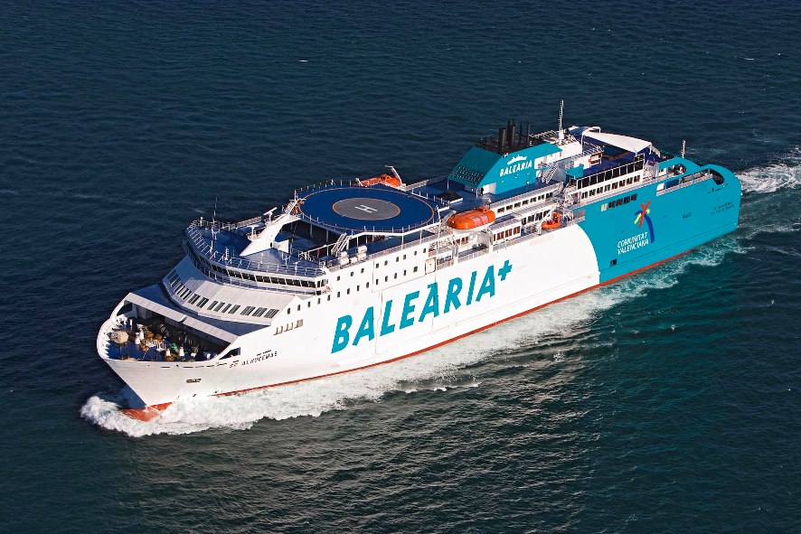 De Mallorca a Ibiza (y viceversa) en ferry