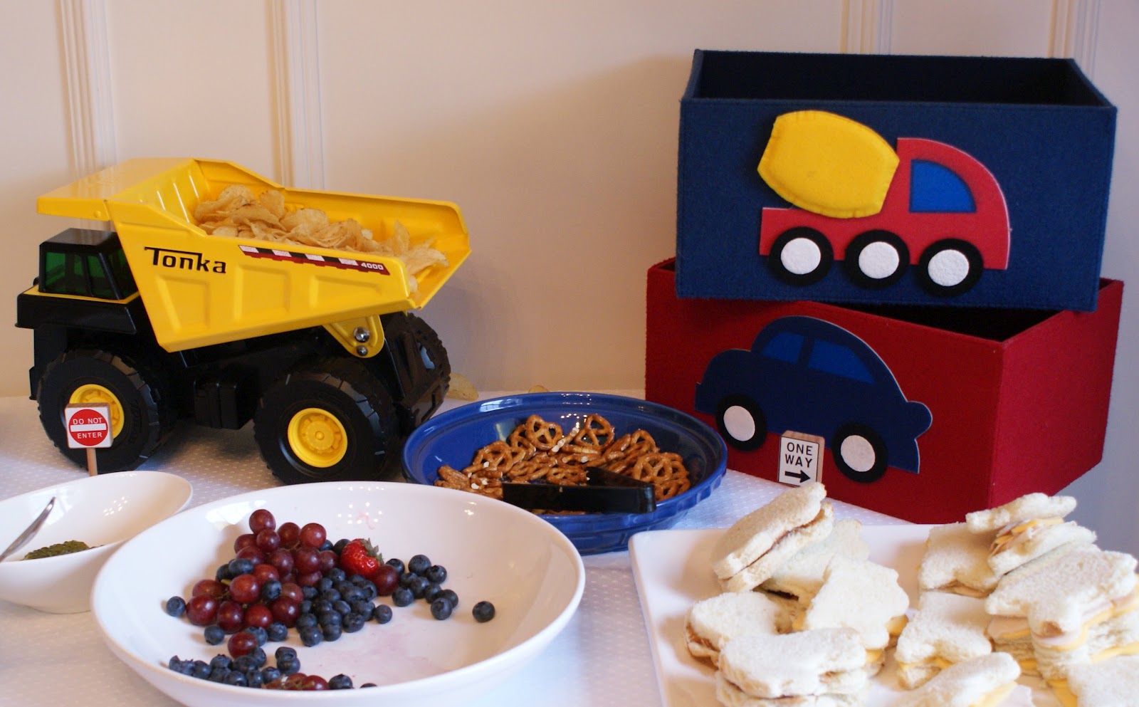 A Little Loveliness: A Colorful Cars Birthday Party