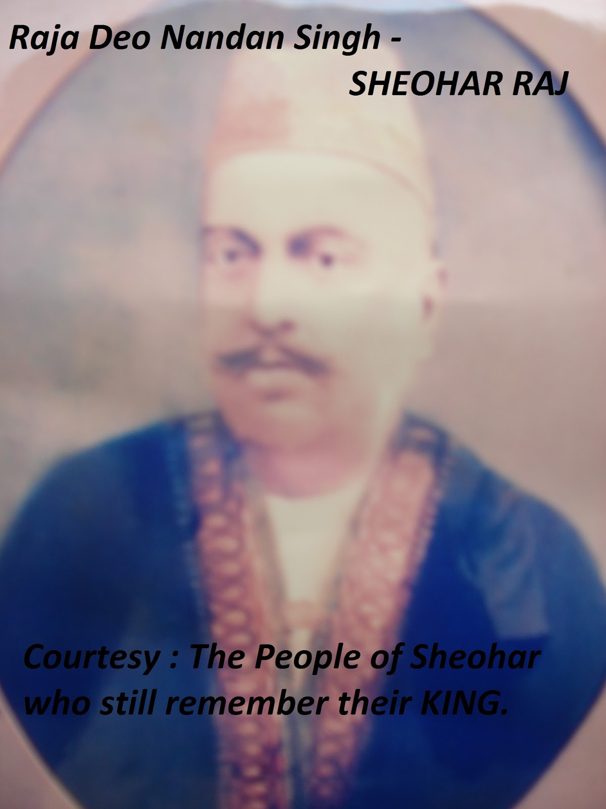 BhumiharZamindars: SHEOHAR RAJ ~ Raja Deo Nandan Singh