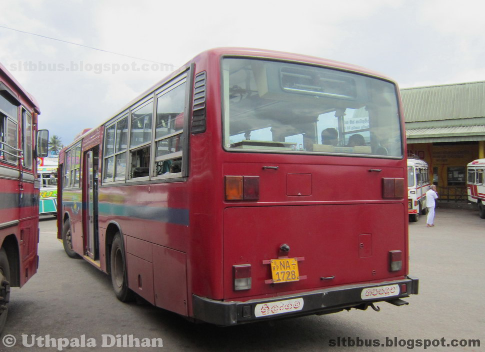SLTB buses - ශ්‍රී ලංගම බස්: Hino HT2MLAA city bus form SLTB Nittambuwa ...