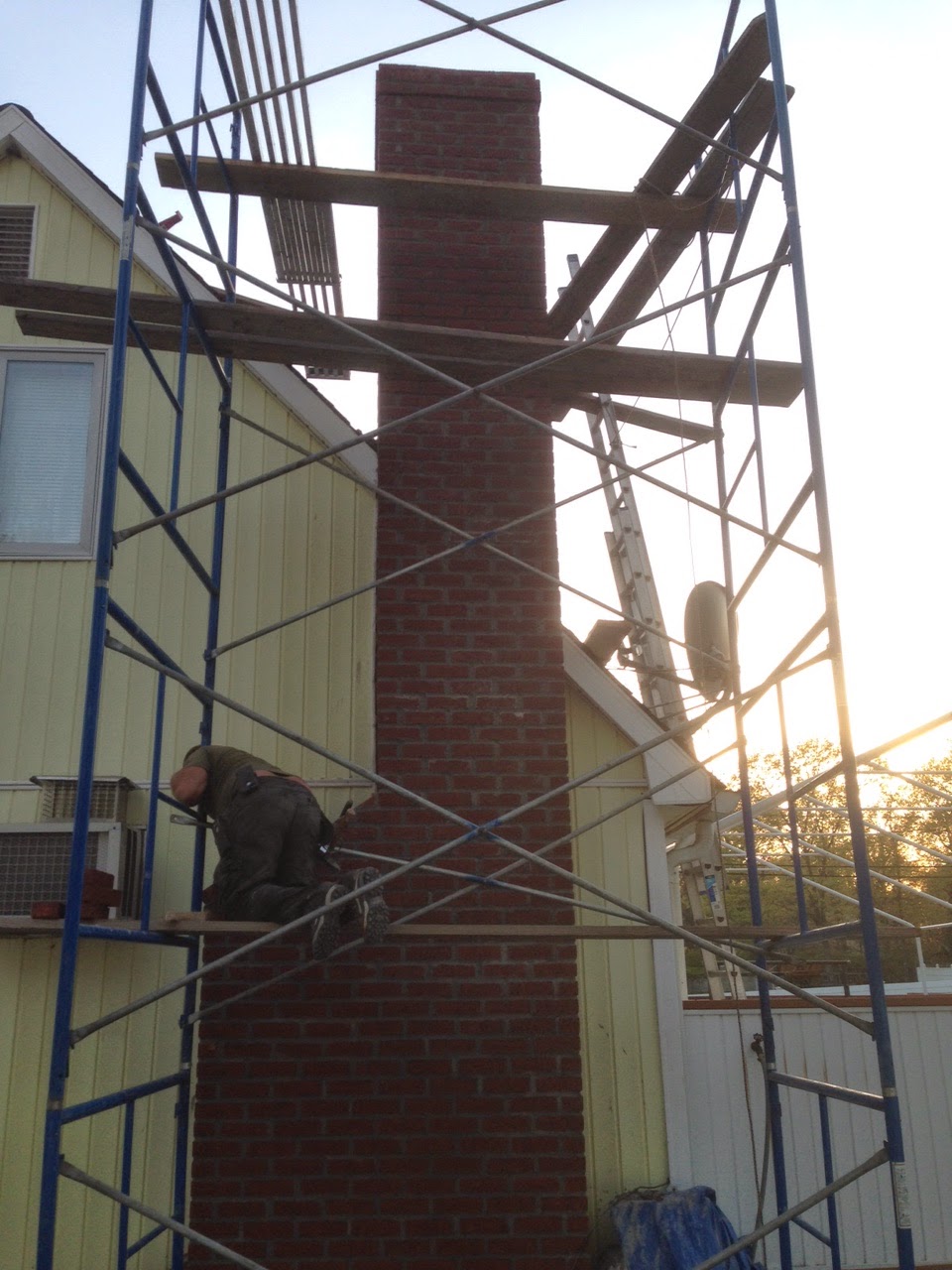 Chimney Rebuild May 2015