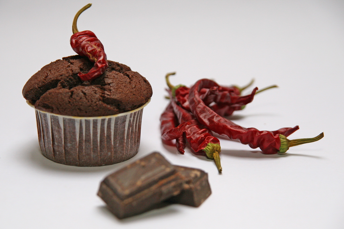 Mni receptgyűjteménye: Csokis-chilis muffin