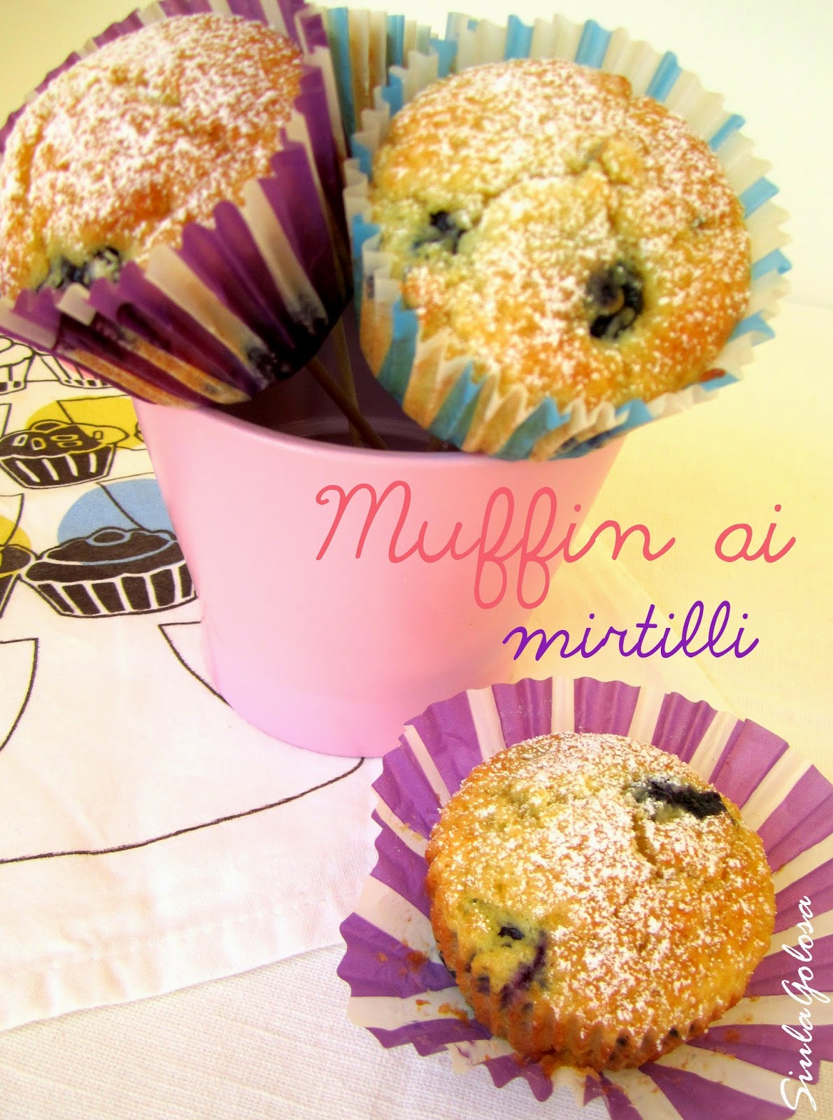 Siula Golosa: Muffin ai mirtilli
