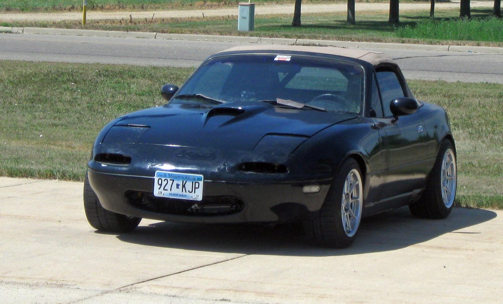 Jim and Jenna build diary, Miata LS1 Conversion: LS1 V8 Miata Cooling ...