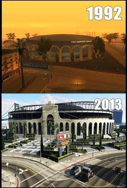 GTA SA vs GTA V - Super GTA