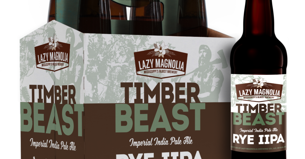 The Wine and Cheese Place: Lazy Magnolia Timber Beast Rye Imperial IPA