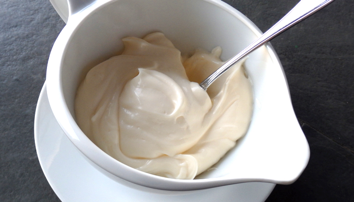 SALSA MAYONESA CASERA con la batidora