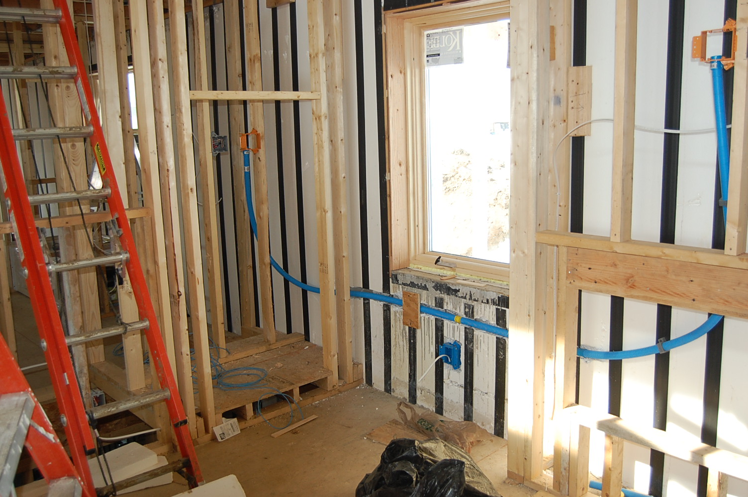 New Lizer Homestead: Electrical Rough ins