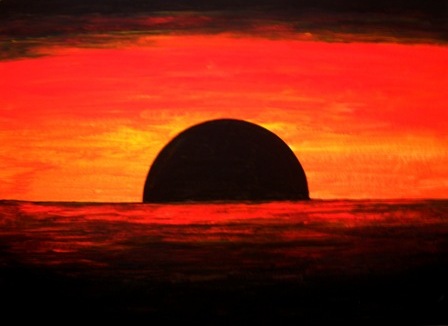 Pinturas de Rafael Videla Eissmann: El Sol Negro: El Sol de Todos los Soles