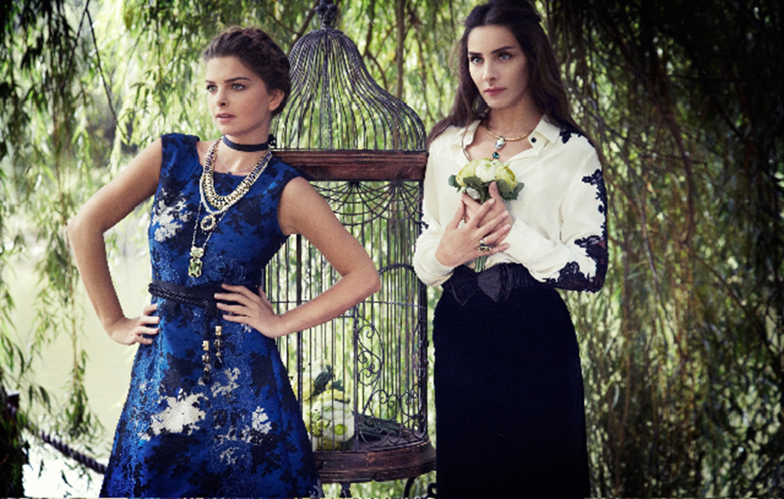 Peri Tozu: Muhtesem Yüzyıl/Magnificent Century Cast for Vogue