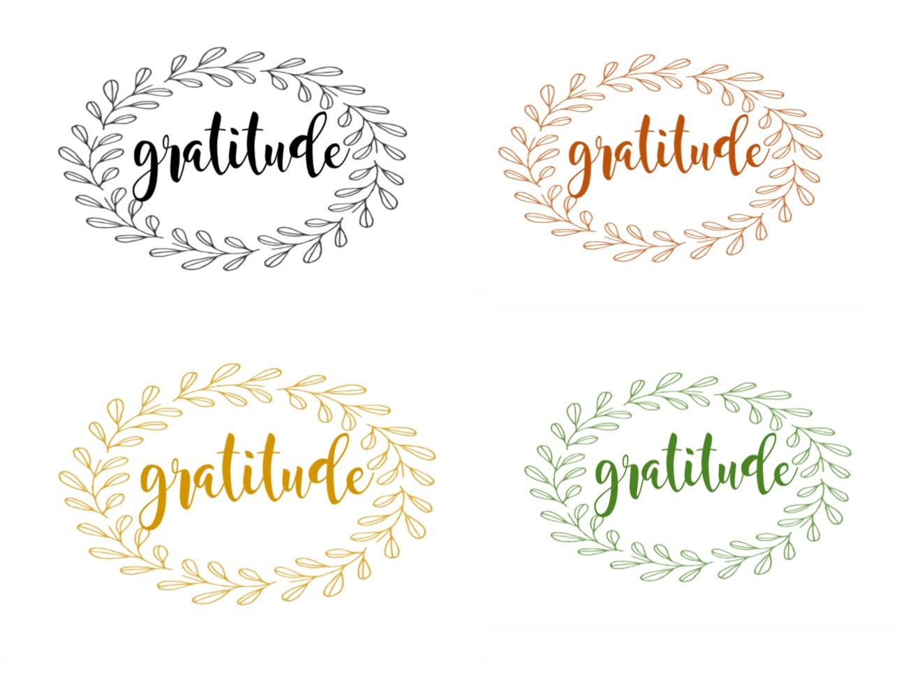 Gratitude Printable