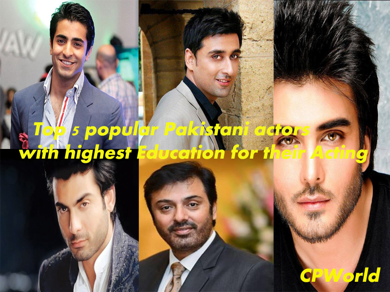Current Pak World: Top 5 popular Pakistani actors with highest ...