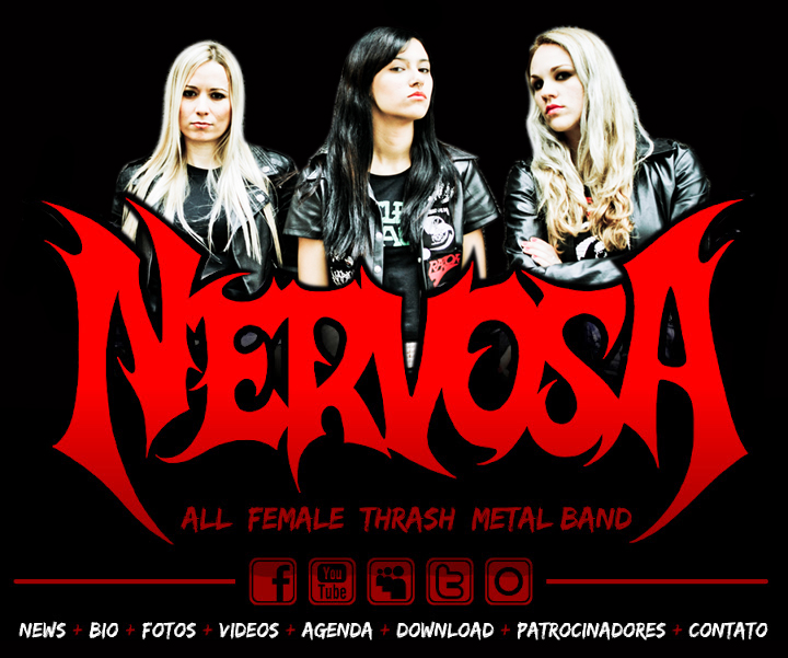 Prika Amaral: Nervosa get a CD release in 2012