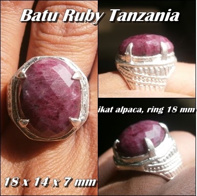Pesona Batu Akik: BMA03- Batu Ruby Tanzania.... Manis..!!!