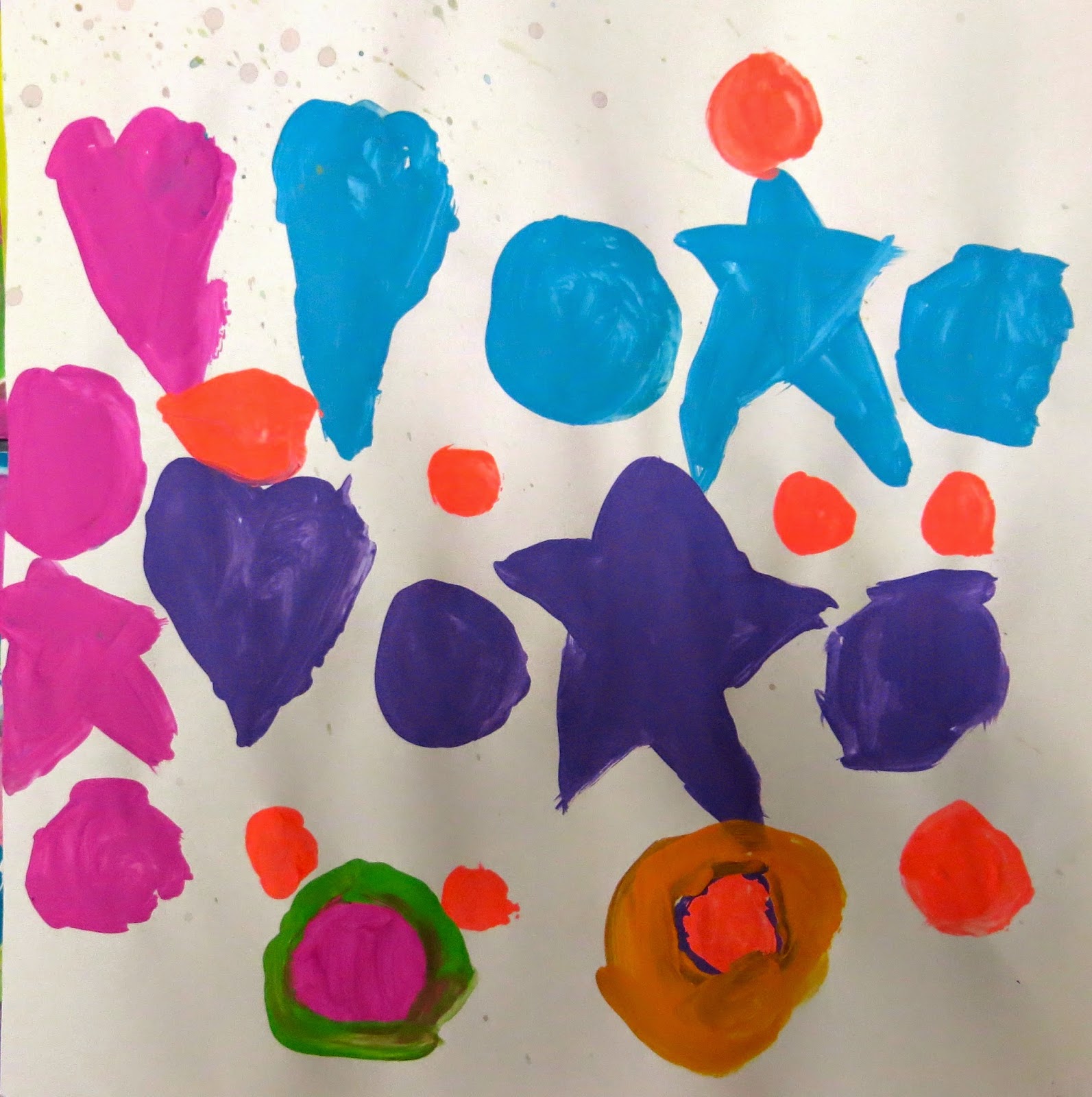 Cassie Stephens: In the Art Room: A Unit on Shape for Kindergarten, Part 1