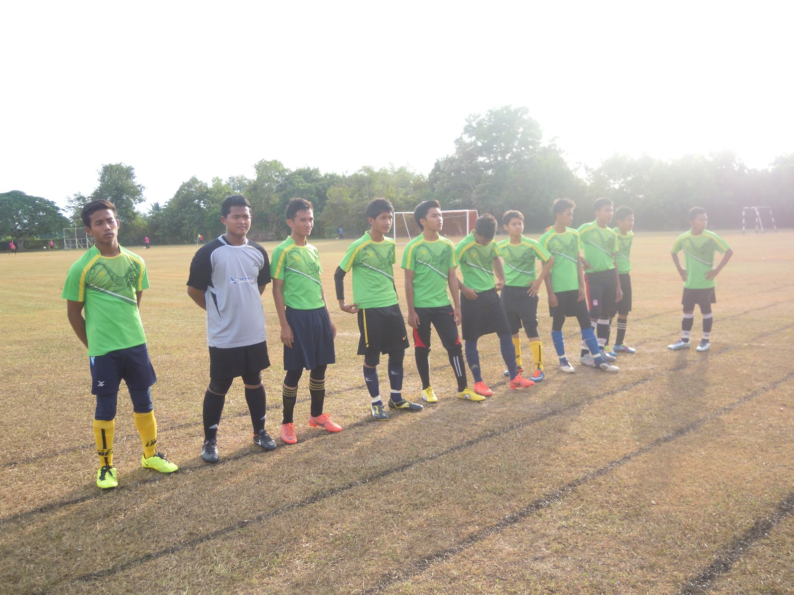 SMK HOSBA, 06010 Changlun, Kedah: Perlawanan Bola Sepak Persahabatan 2013