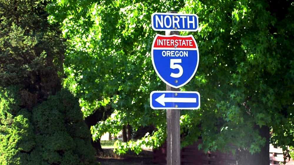 Interstate 5 in Oregon