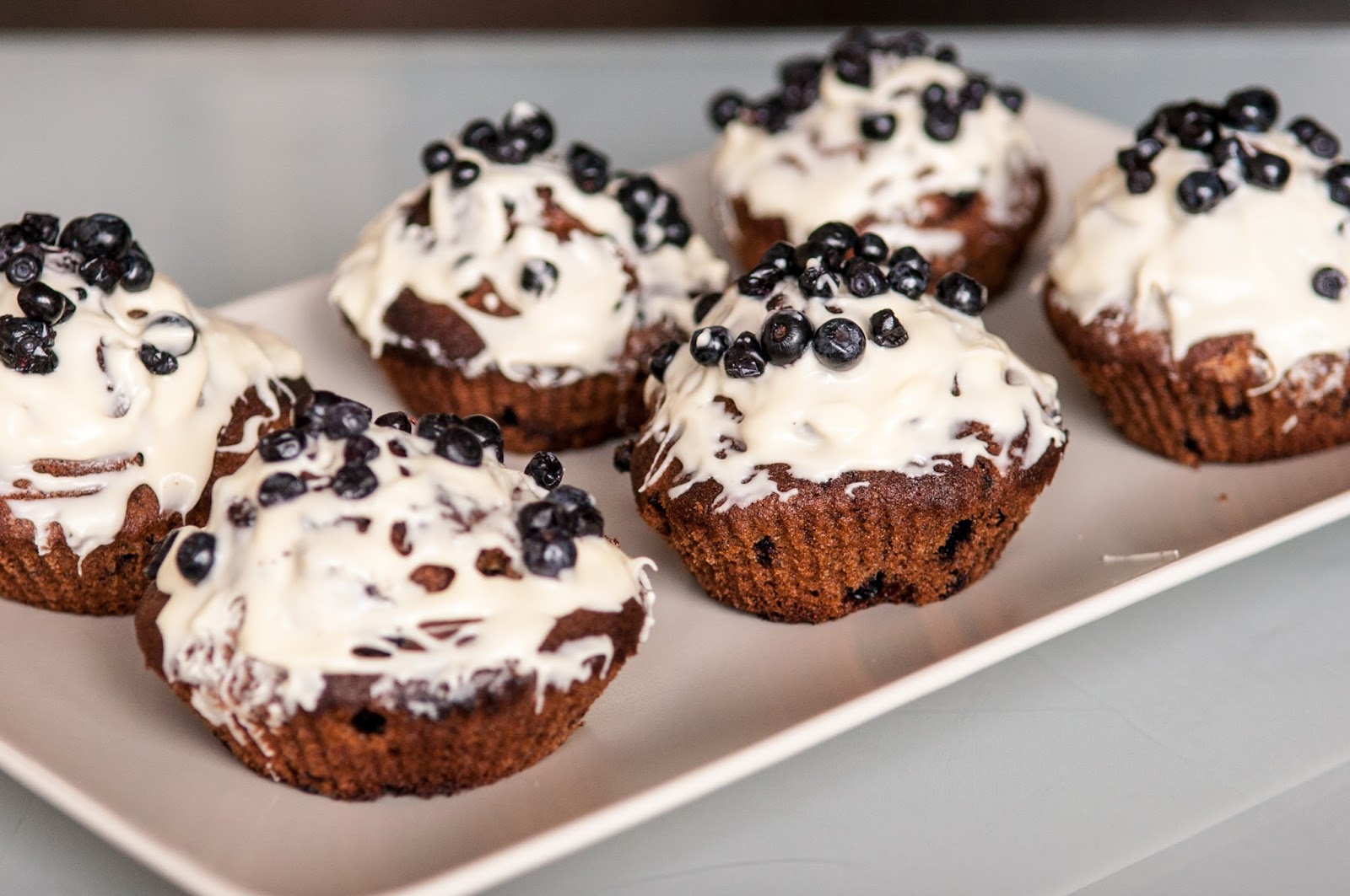 Wypieki Moniki: Muffinki z jagodami