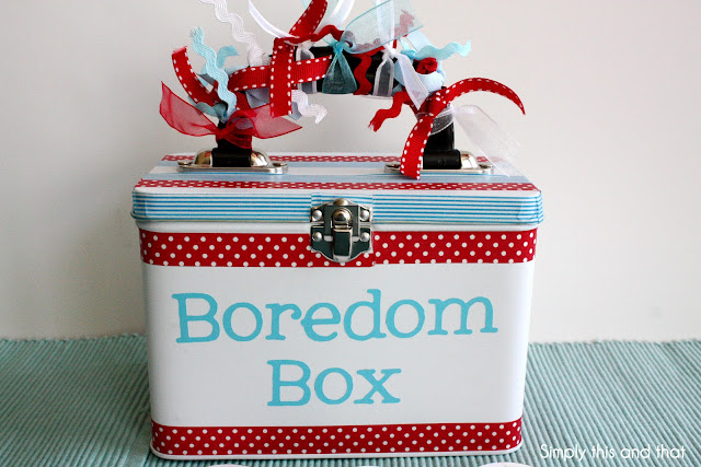 Simply This and that: Boredom Box