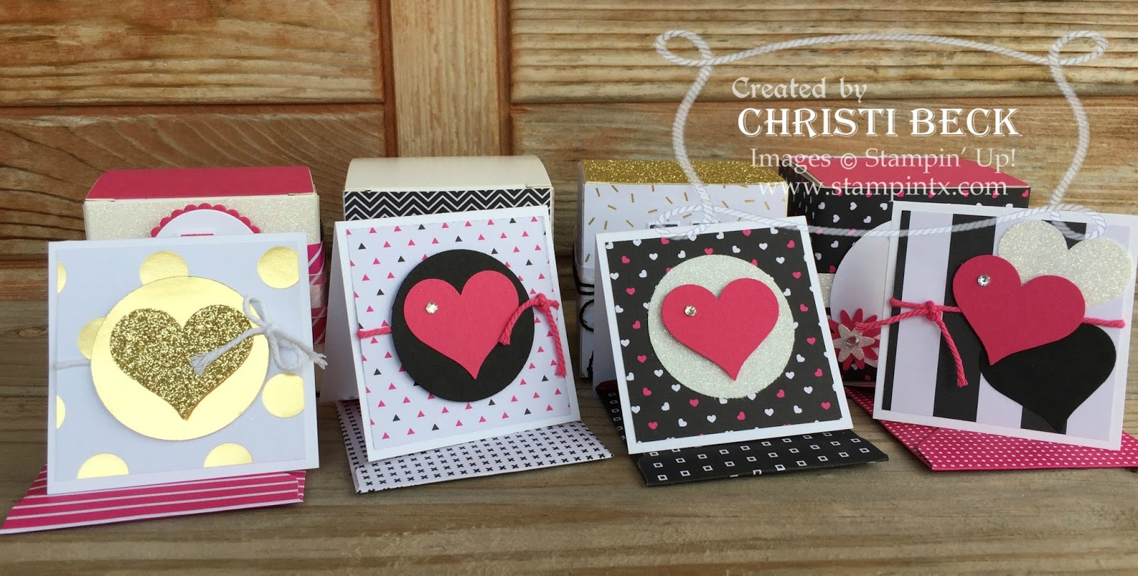 StampinTX: Love Boxes and Note Cards Class
