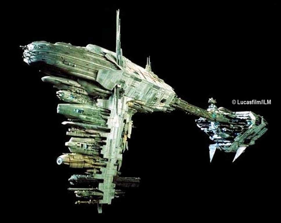 MIS ARCHIVOS DE STAR WARS: El Imperio Contraataca. Medical Frigate.