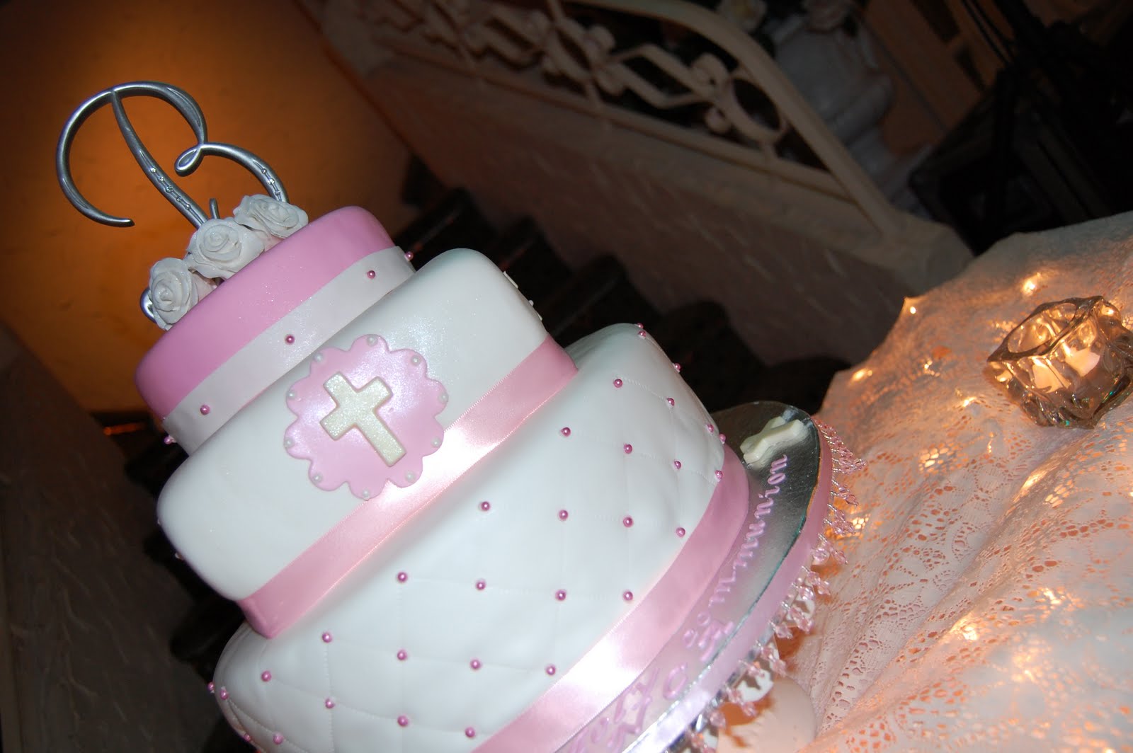 CUSTOMISED CAKES BY JEN: first holy communion cake CUSTOMISED CAKES BY JEN: first holy communion cake