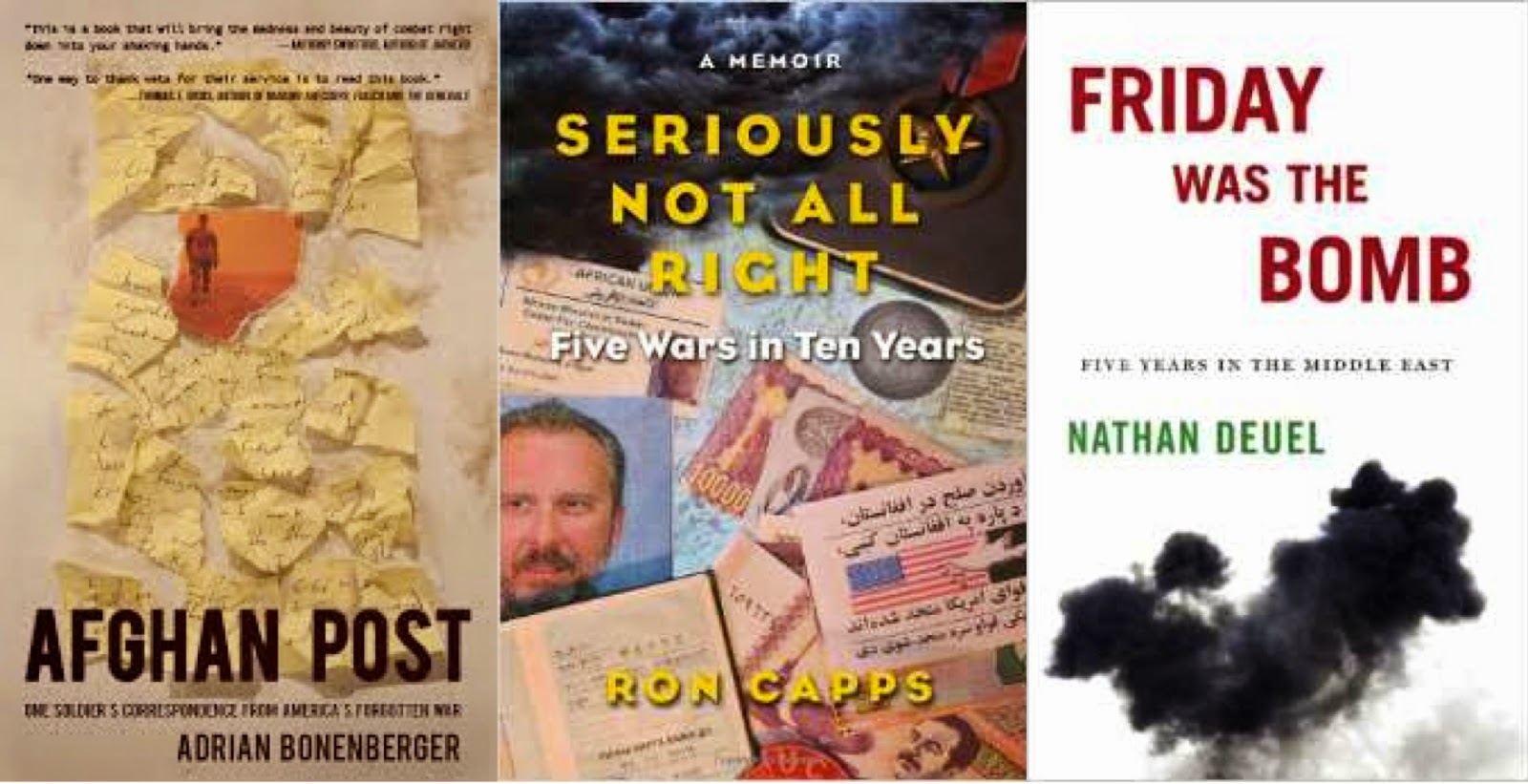 Red Bull Rising: 'Fobbit' Author to Give Away Trio of War Memoirs