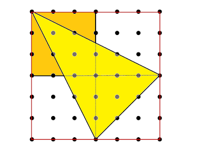 MEDIAN Don Steward mathematics teaching: triangles inside squares