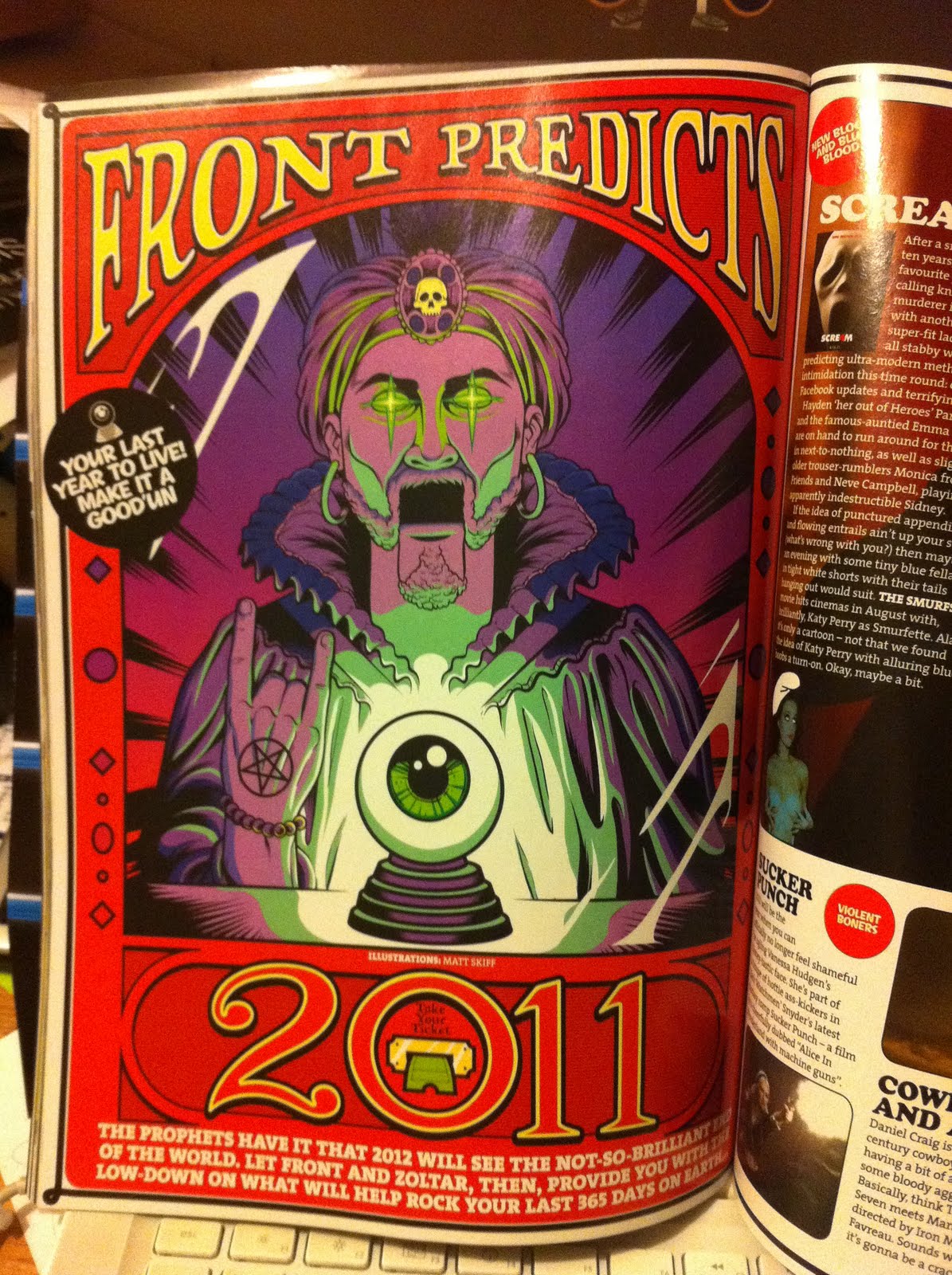 Running With Scissors: Front magazine