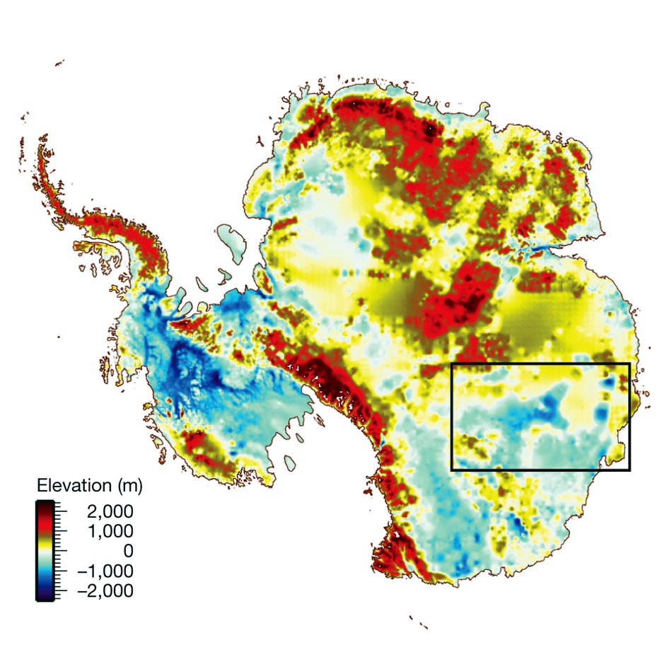 Aquarian Age: Antarctica maps