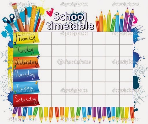 Timetable Cuti Sekolah.