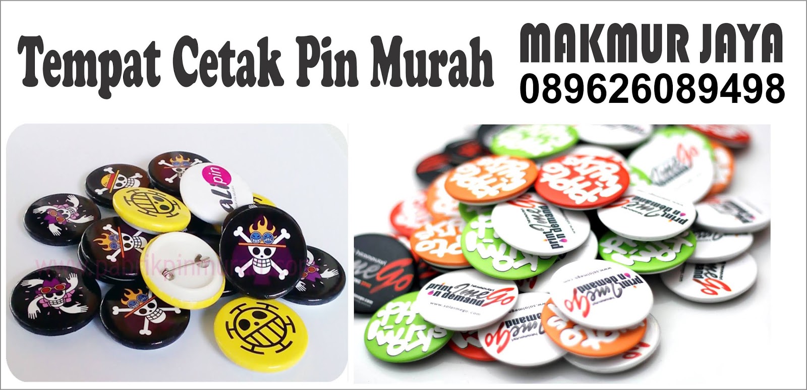 Tempat Cetak Pin murah di Jakarta Timur buka 24 jam cetak Pin Satuan ...