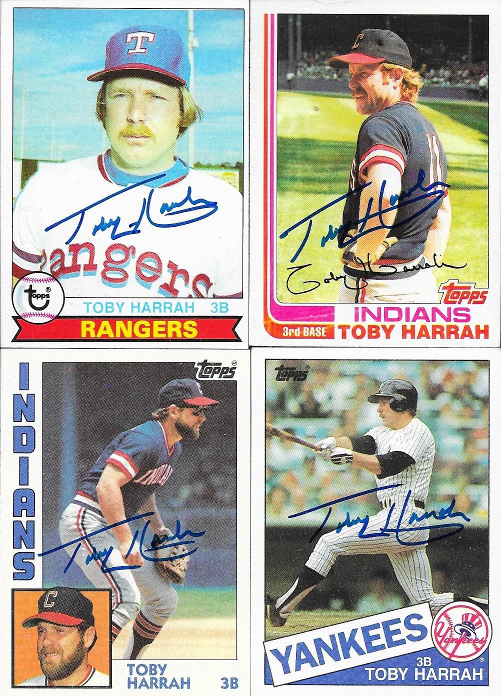 foul bunt: TTM Success - Toby Harrah