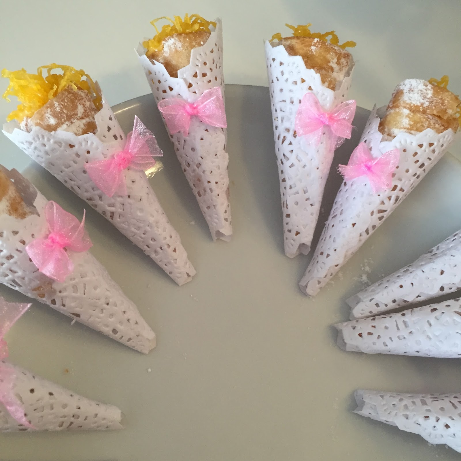 Pimentinhas na Cozinha: CORNUCÓPIA COM DOCE DE OVOS