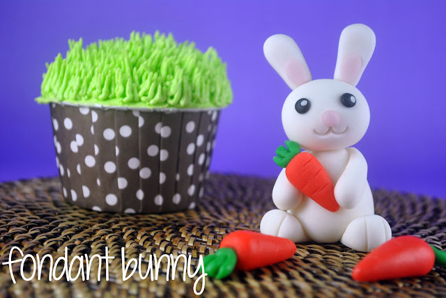 bakery cook and tips: How to Make a Fondant Bunny
