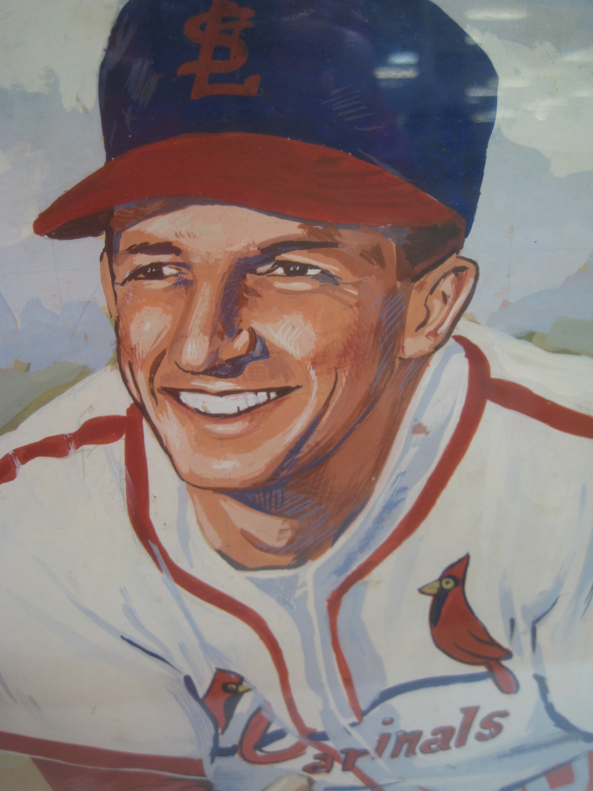 Antiques, Art, and Collectibles: Stan Musial Painting and St Louis ...