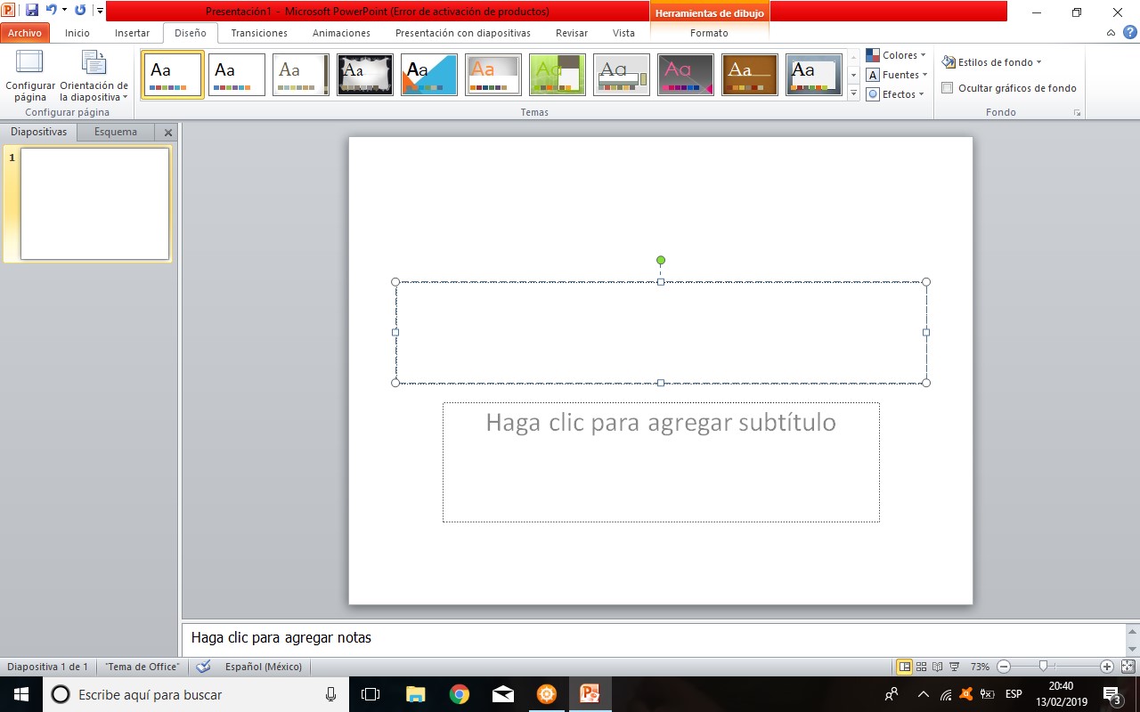 PowerPoint-inserción de objetos