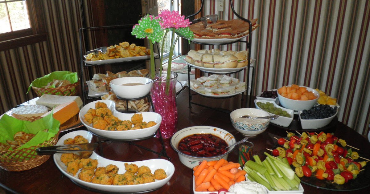 Secrets from the Cookie Princess: Rounding Out The Shower Buffet