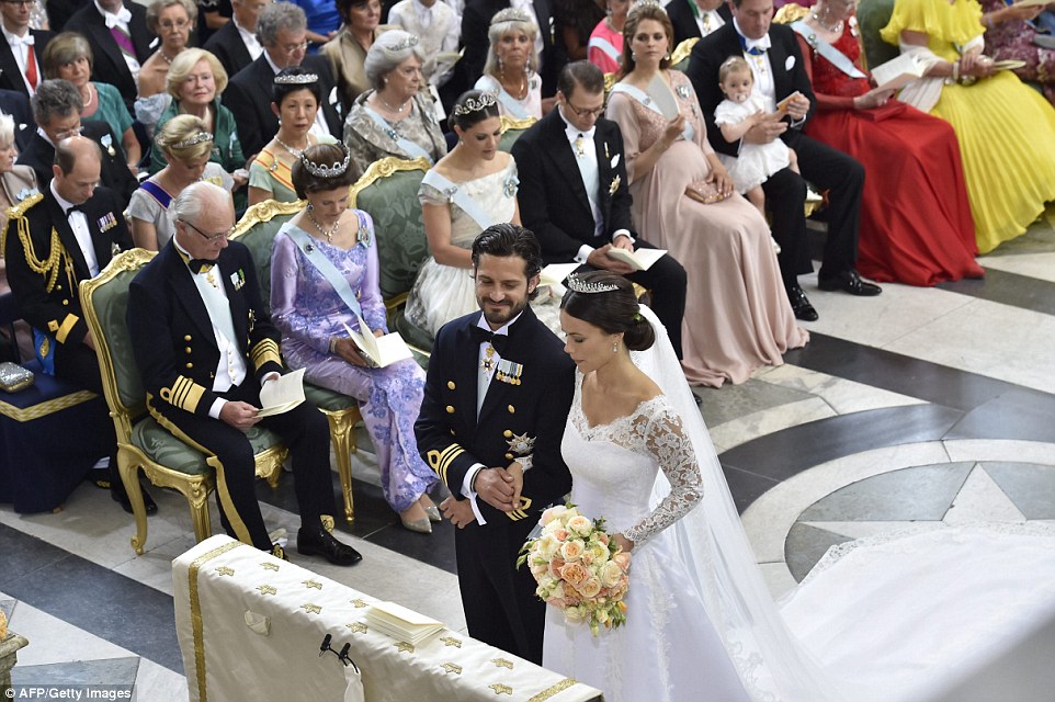 Photos: Prince Carl Philip of Sweden marries former Glamour model Sofia